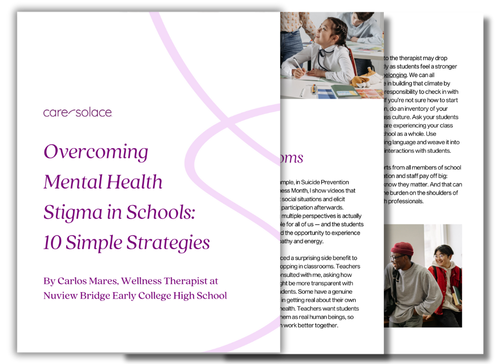 Overcoming Mental Health Stigma in School | Care Solace
